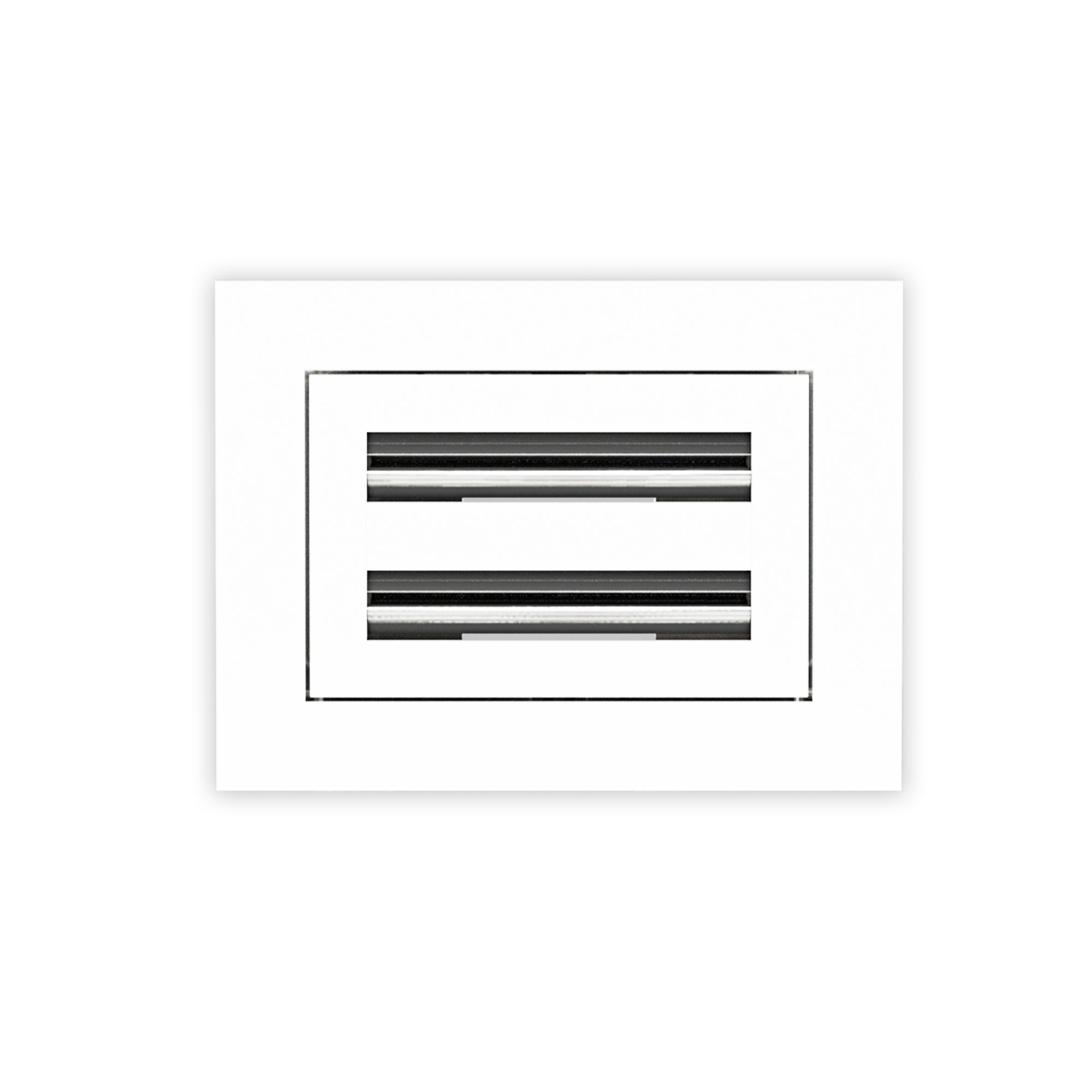 4 Inch - 2 Slot Linear Slot Diffusers - Modern AC Grilles - White – QC ...