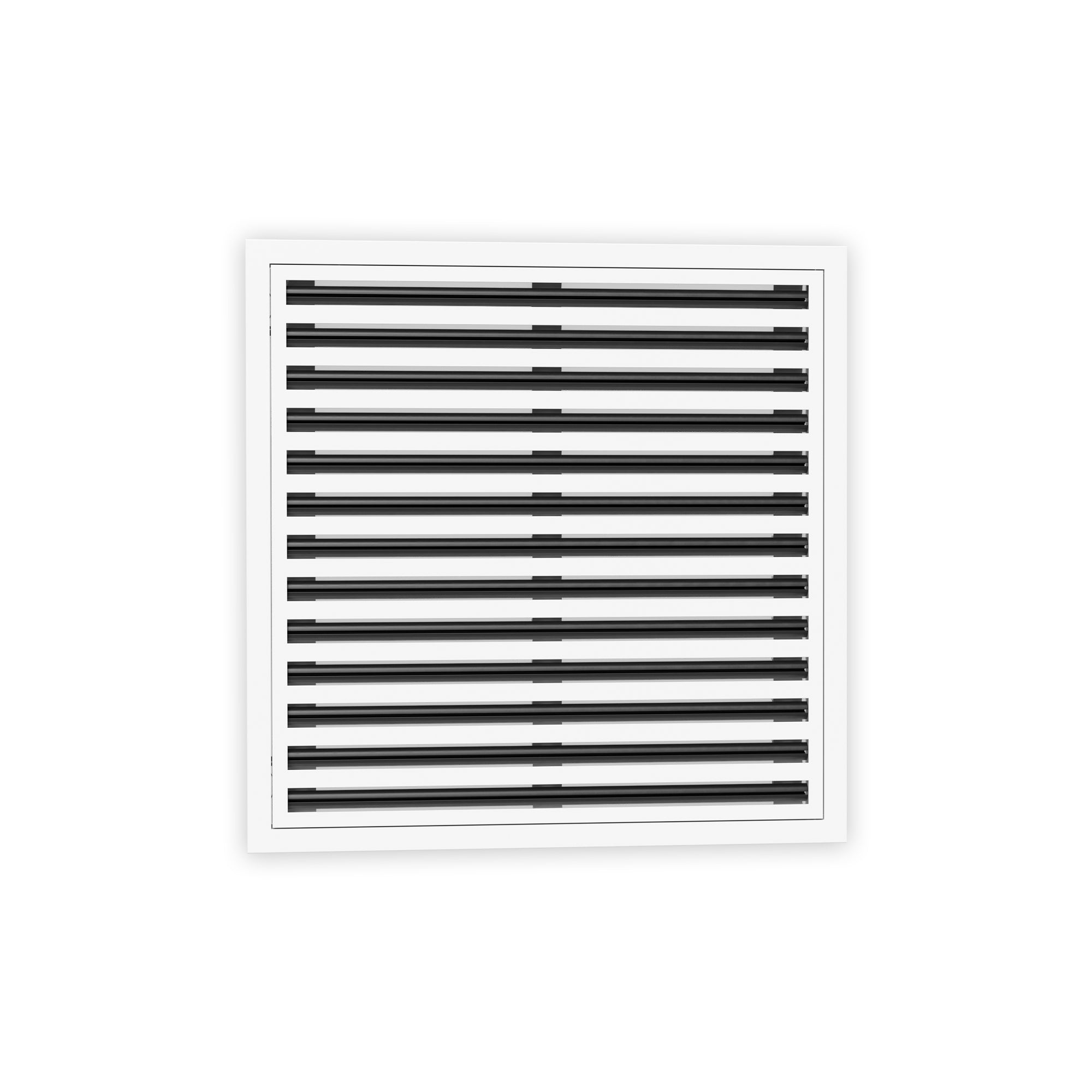 24 Inch - 13 Slot Linear Slot Diffusers - Modern AC Grilles - White ...