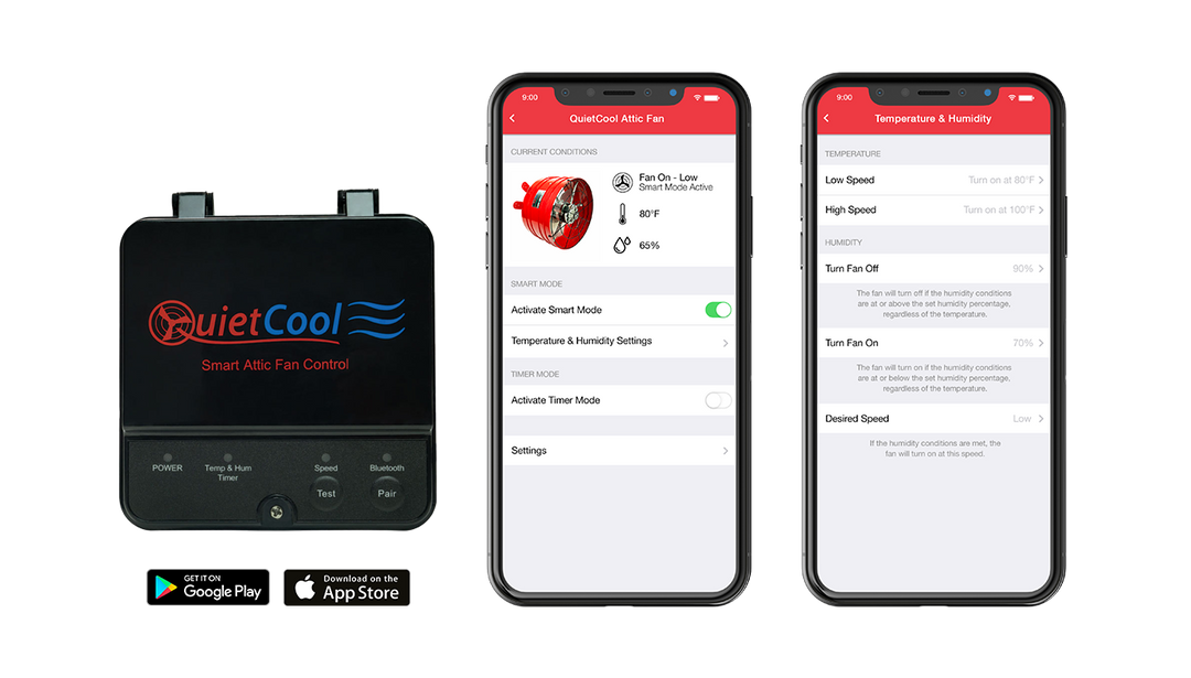 QuietCool Smart Attic Fan Control Replacement – QC Manufacturing